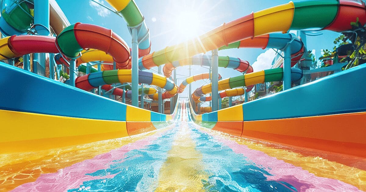 Outdoor Waterpark Fun